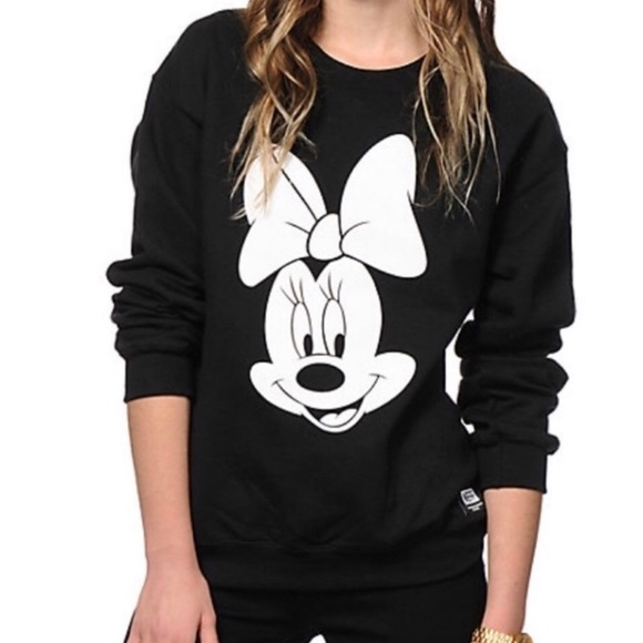 Disney | Sweaters | Disney X Neff Minnie Mouse 28 Crew Neck Sweater ...